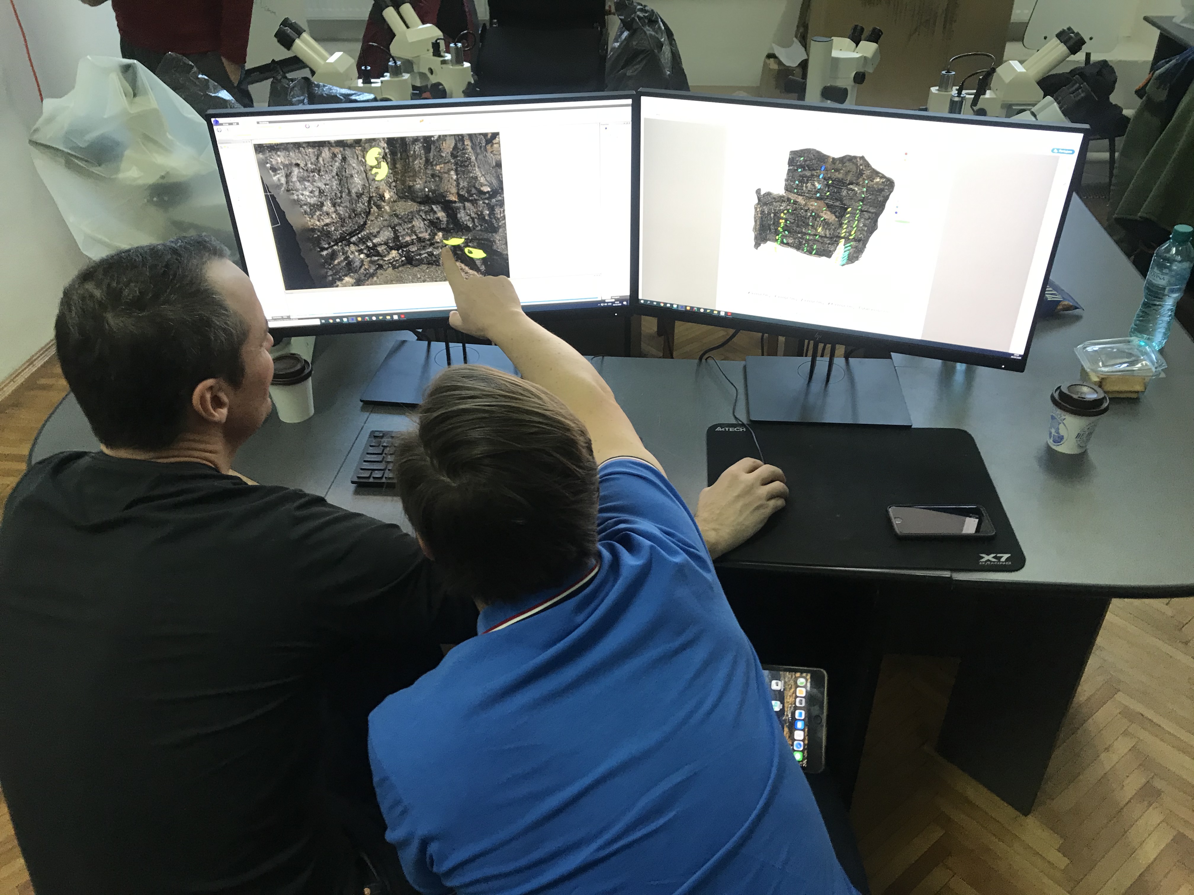 Creating and interpreting digital outcrop models